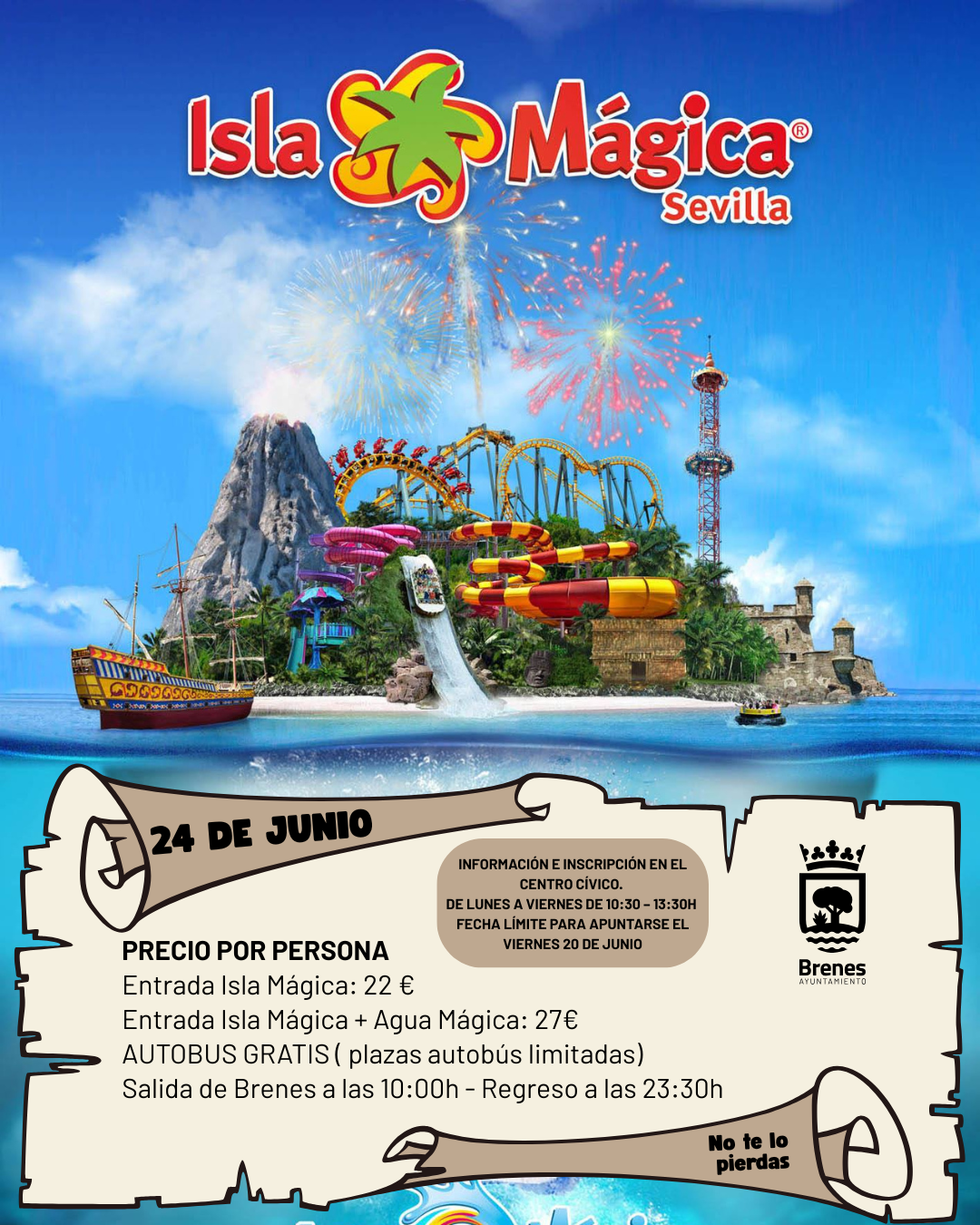 Excursión Isla Mágica+Agua Mágica
